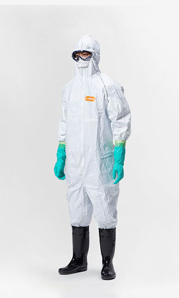Hazmat suit and protective clothing LIVMOA | TORAY